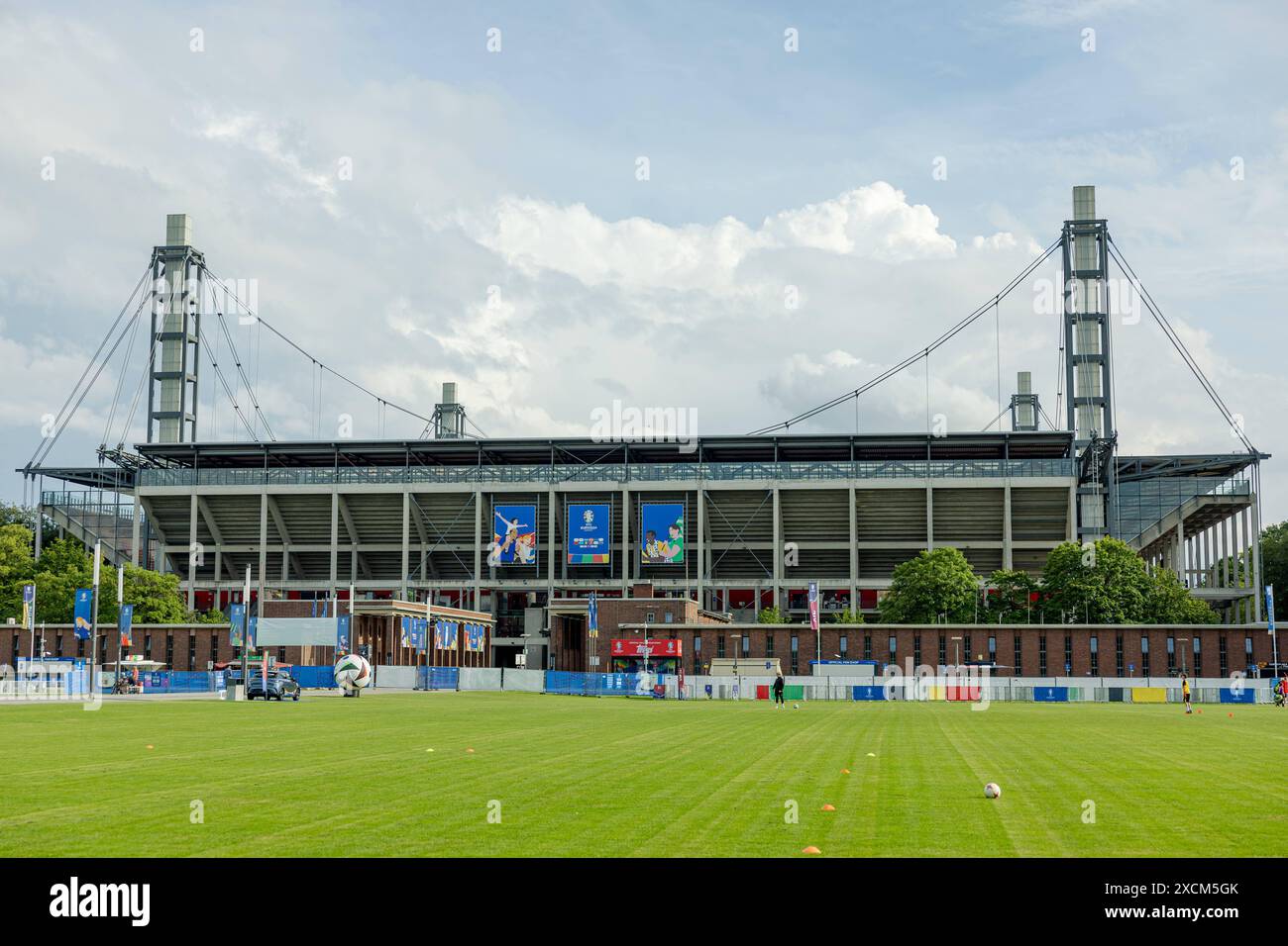 UEFA Europameisterschaft 2024 in Deutschland - Cologne Stadium 17.06. ...