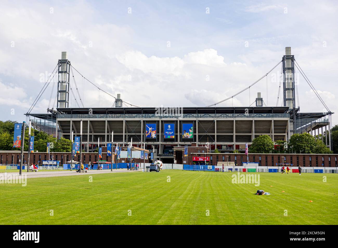 UEFA Europameisterschaft 2024 in Deutschland - Cologne Stadium 17.06. ...