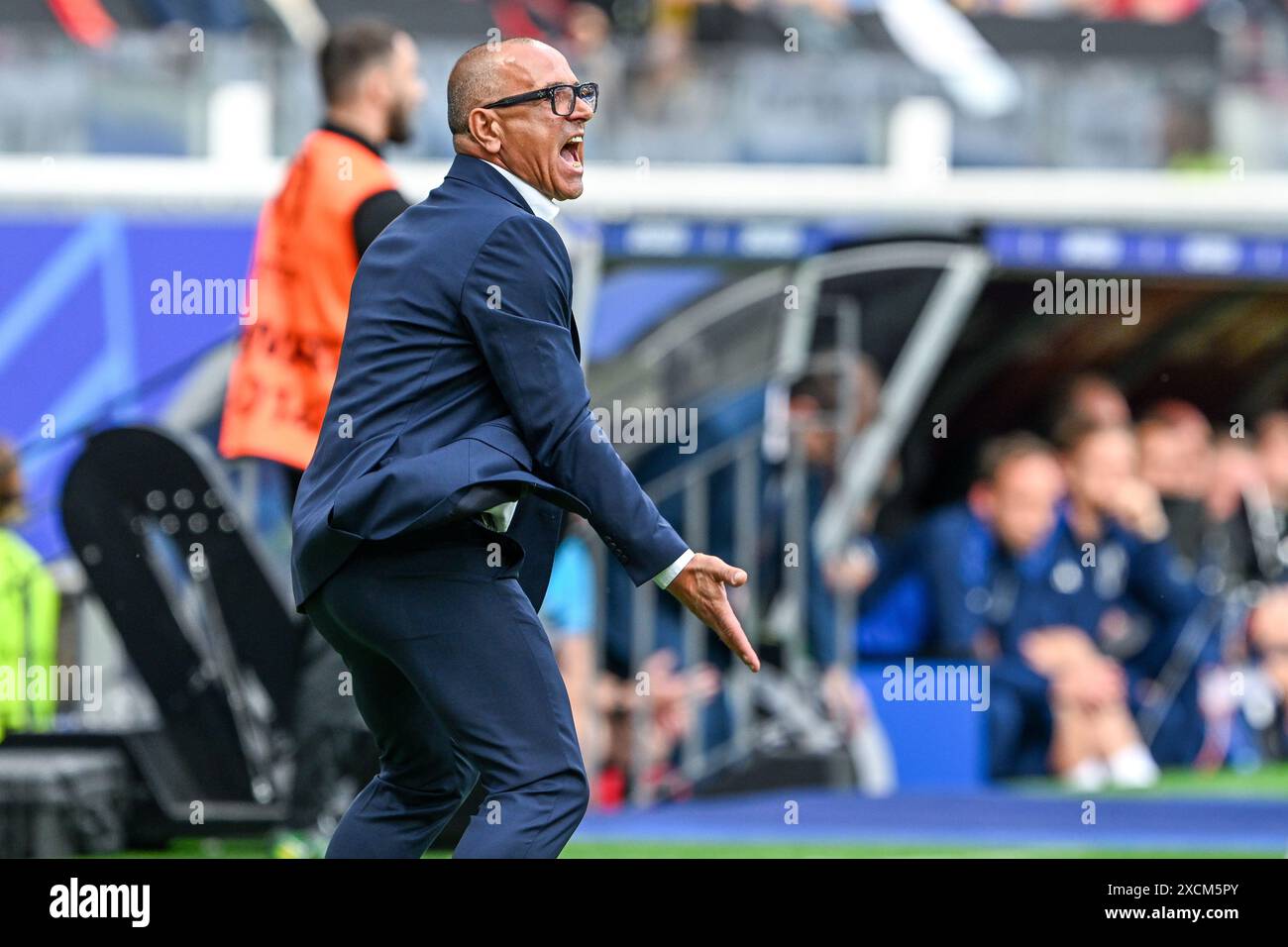 during a soccer game between the national teams of Belgium, called the ...