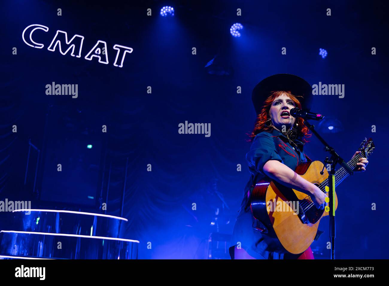 LONDON, ENGLAND: CMAT performs at the O2 Kentish Town Forum. Featuring ...
