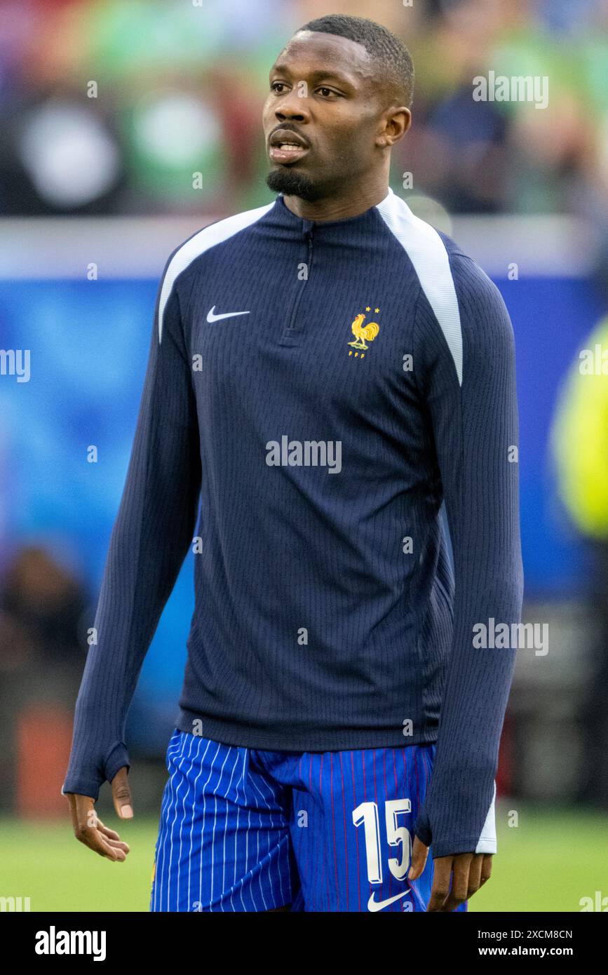 Dusseldorf, Germany. 17th June, 2024. Marcus Thuram of France during ...
