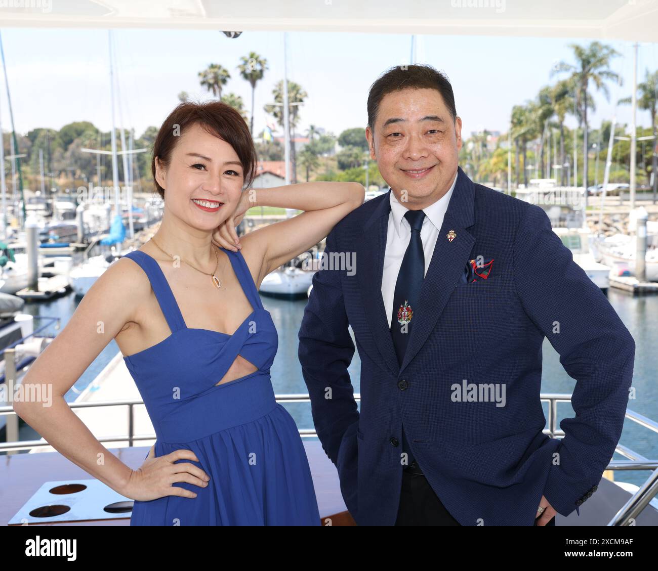 San Pedro, California, USA. 15th June, 2024. Gigi Yam, TV/radio host ...