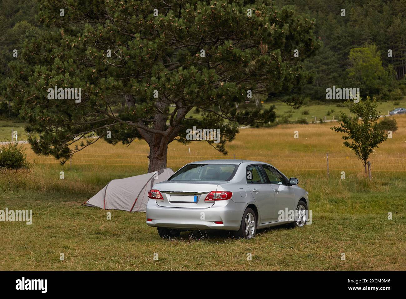 Car camping site hi-res stock photography and images - Alamy