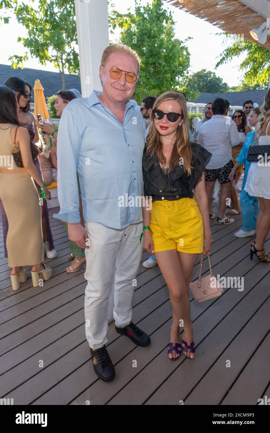 David Shusterman and Regina Mukhtarova attends the Opening of Ketchy ...