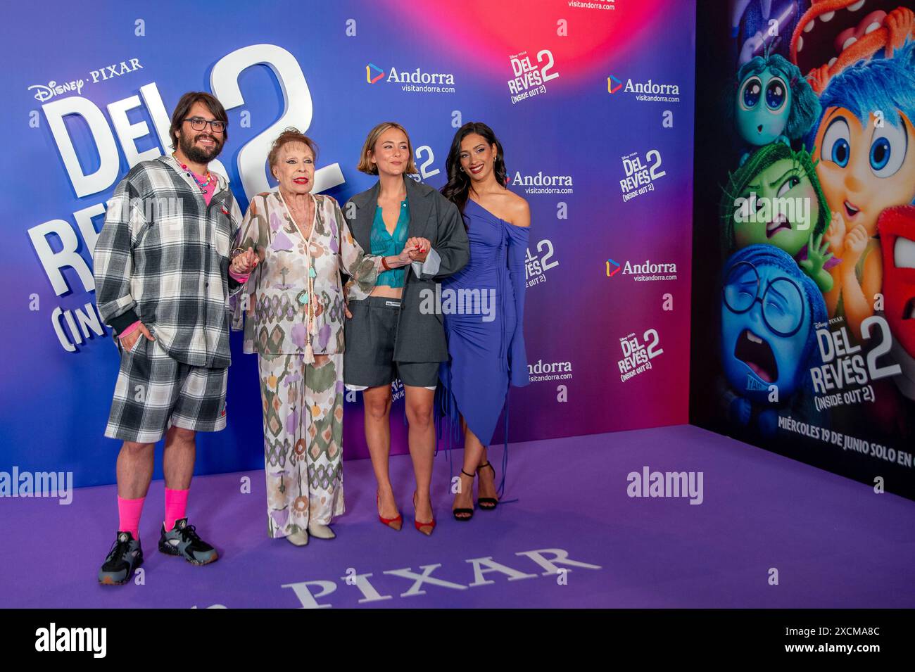 Madrid, Madrid, Spain. 17th June, 2024. GEMMA CUERVO - RIGOBERTA ...