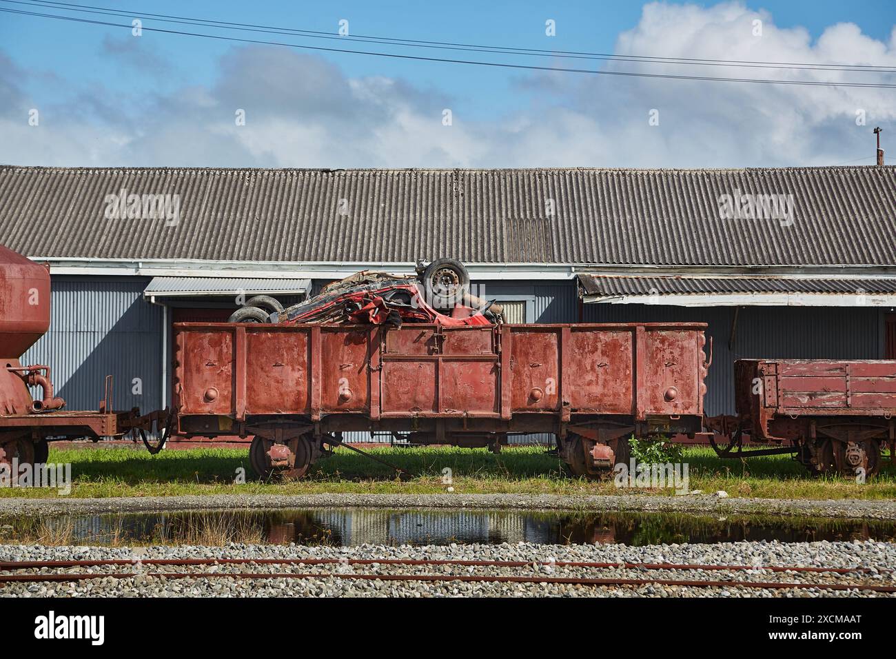 Freight rail yard industrial hi-res stock photography and images - Alamy
