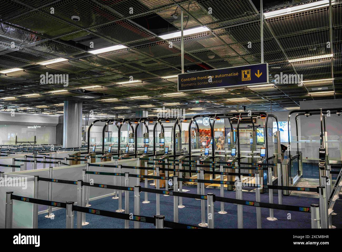 Marseille, France. 14th June, 2024. View of the new customs control ...