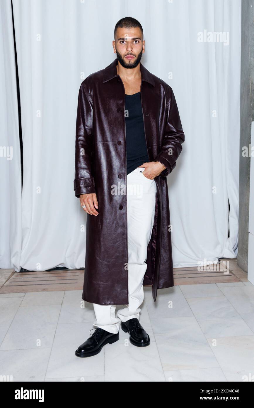 Milan, Italien. 17th June, 2024. Younes Bendjima attends GUCCI Men ...