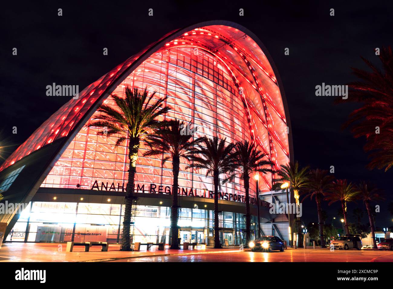 Anaheim Regional Transportation Intermodal Center in Southern ...