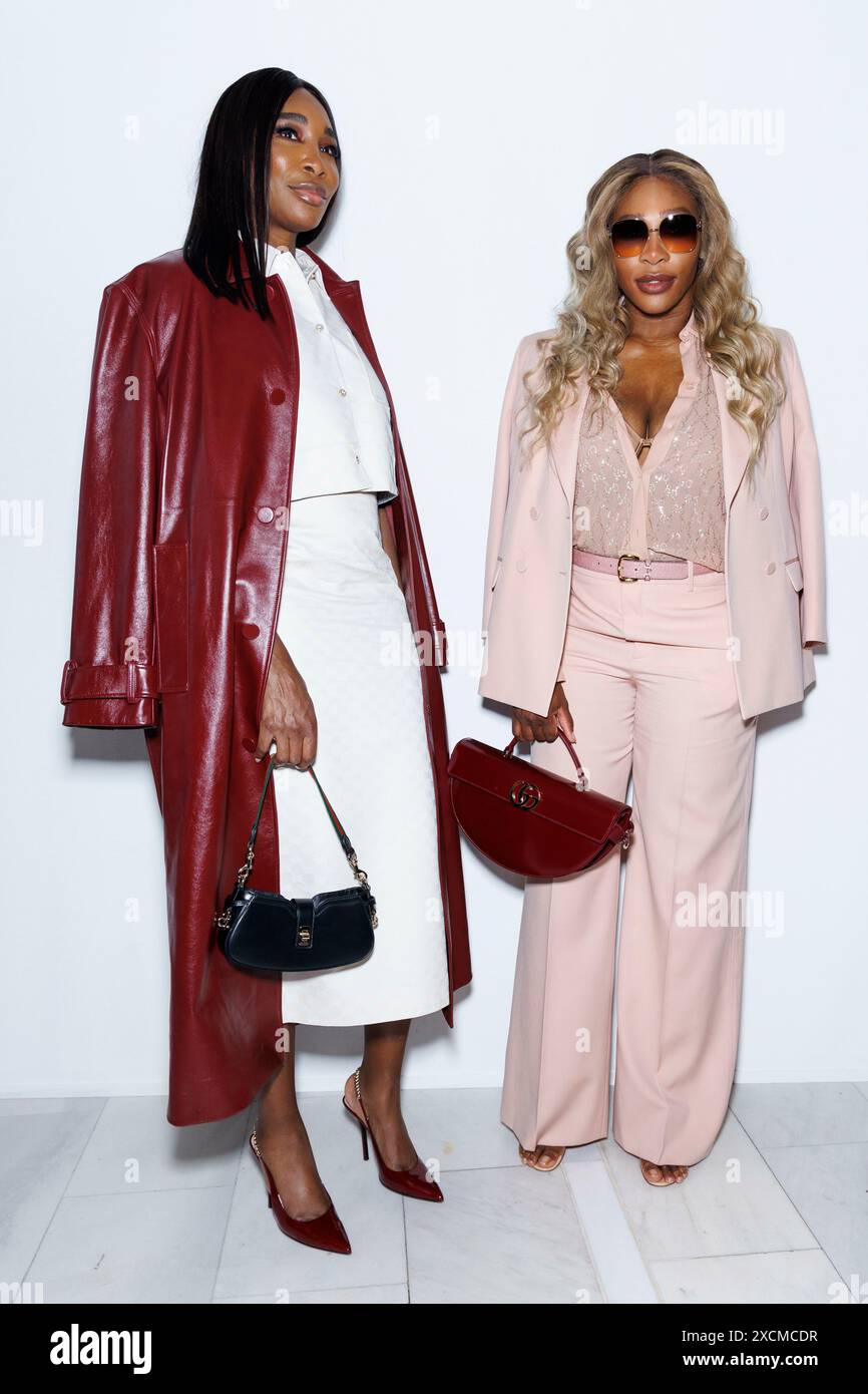 Milan, Italien. 17th June, 2024. Serena Williams and Venus Williams ...