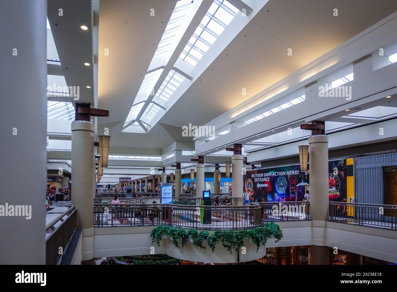 Interior view of Walden Galleria shopping mall in Buffalo, NY Stock ...