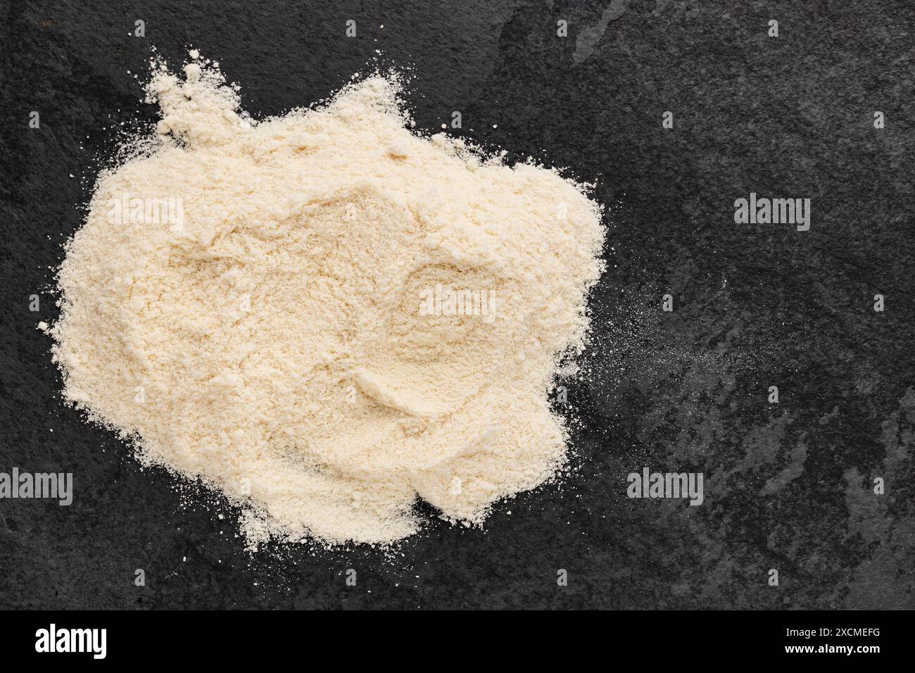 Hydrolyzed collagen powder - Organic gelatin powder Stock Photo - Alamy