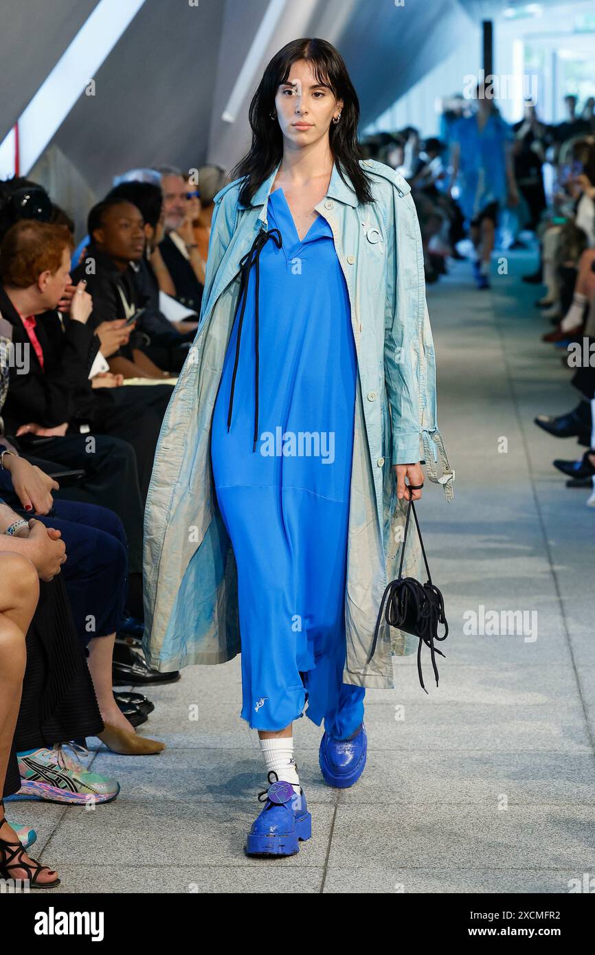 SIMON CRACKER Spring/Summer 2025 Runway during Milan Fashion Week ...