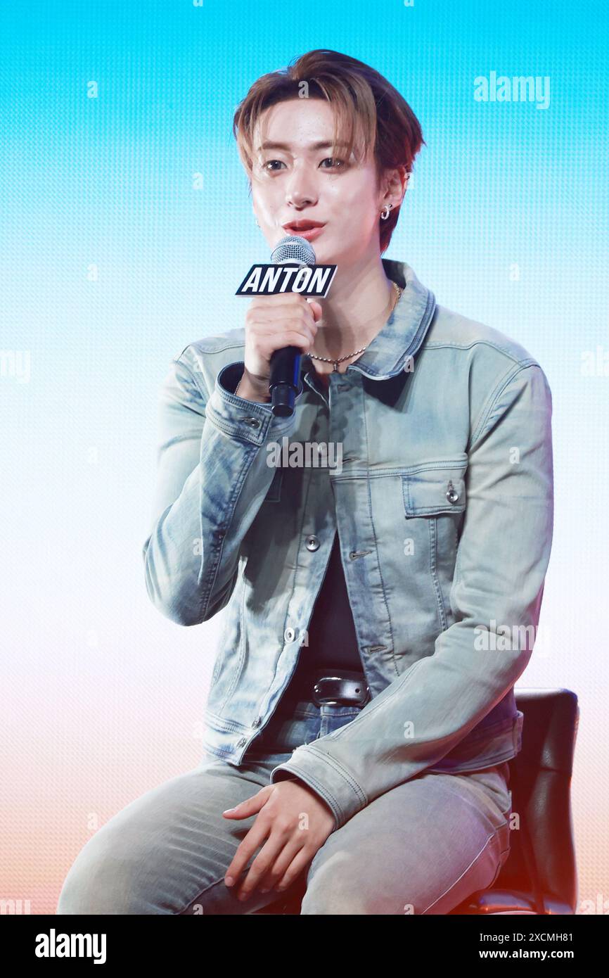 18th June, 2024. S. Korean boy group Riize Anton, a member of South ...