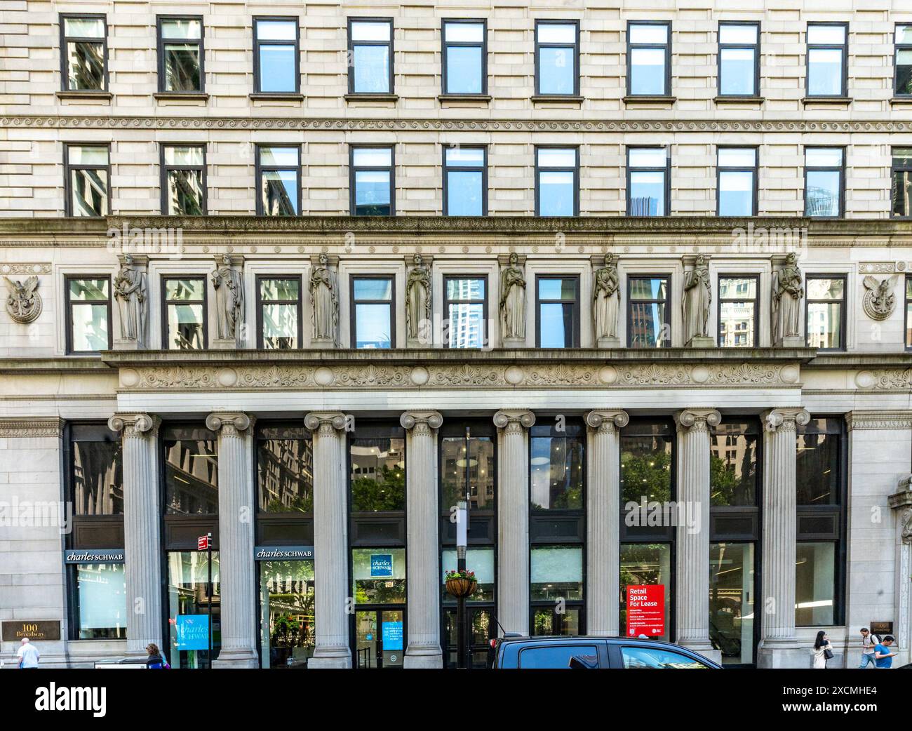 New York, NY – US – June 7, 2024 The American Surety Building, stands ...