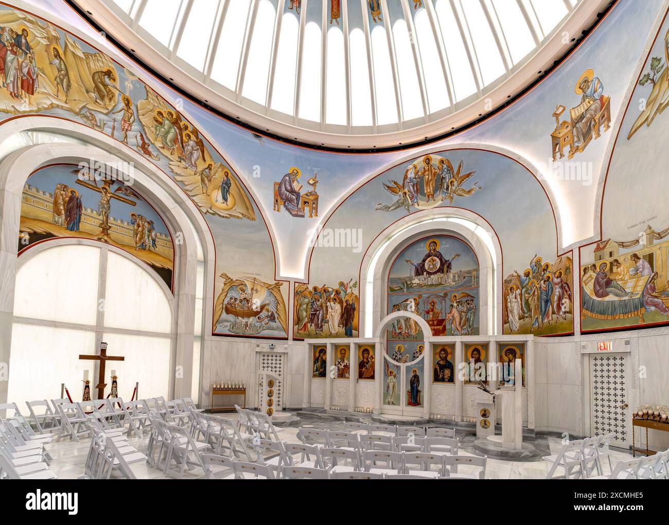 New York, NY – US – June 7, 2024 The St. Nicholas Greek Orthodox Church ...