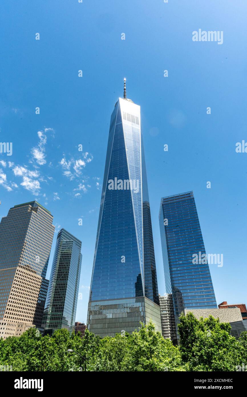 New York, NY – US – June 7, 2024 The World Trade Center (WTC) complex ...