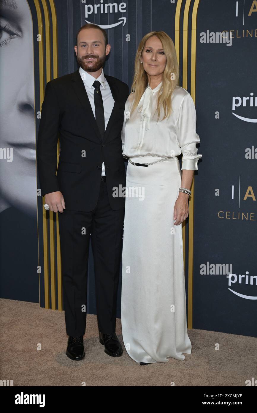 Photo by: NDZ/STAR MAX/IPx 2024 6/17/24 René-Charles Angélil and Celine ...