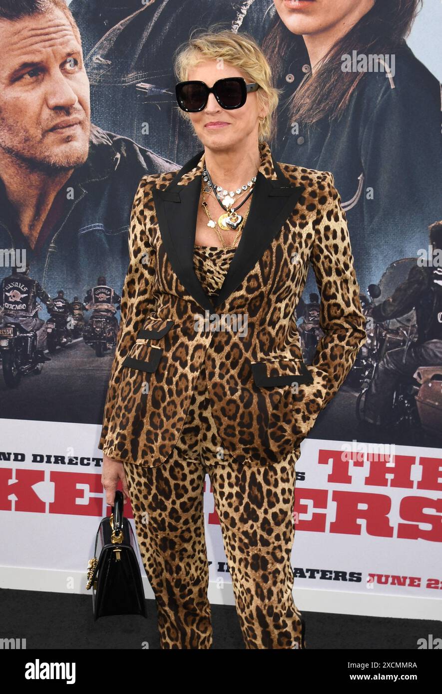 Hollywood, Ca. 17th June, 2024. Sharon Stone at The Bikeriders LA ...