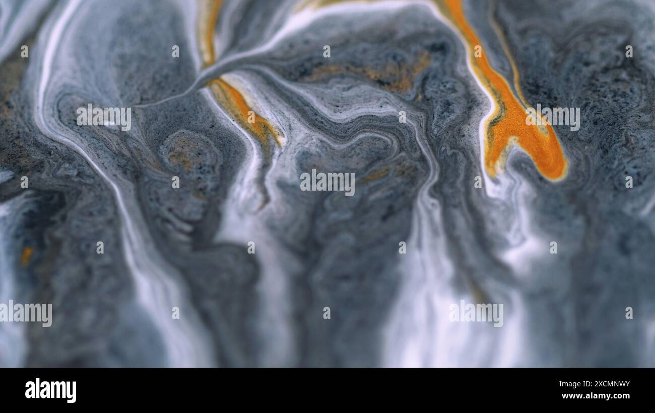 Marble pigment paint flow defocused hi-res stock photography and images ...