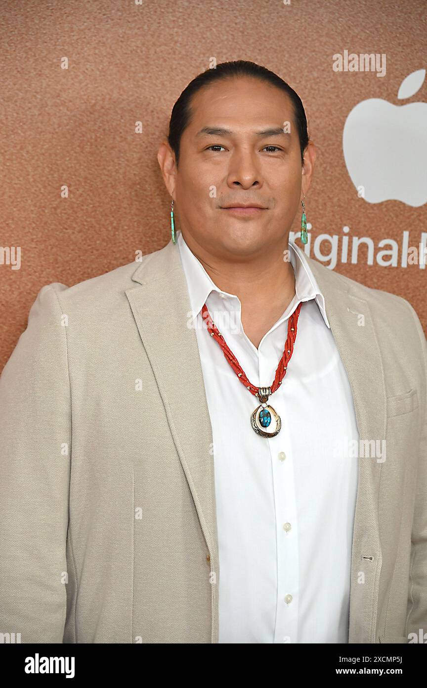 actor Ryan Begay attends the "Fancy Dance" New York Premiere at The ...