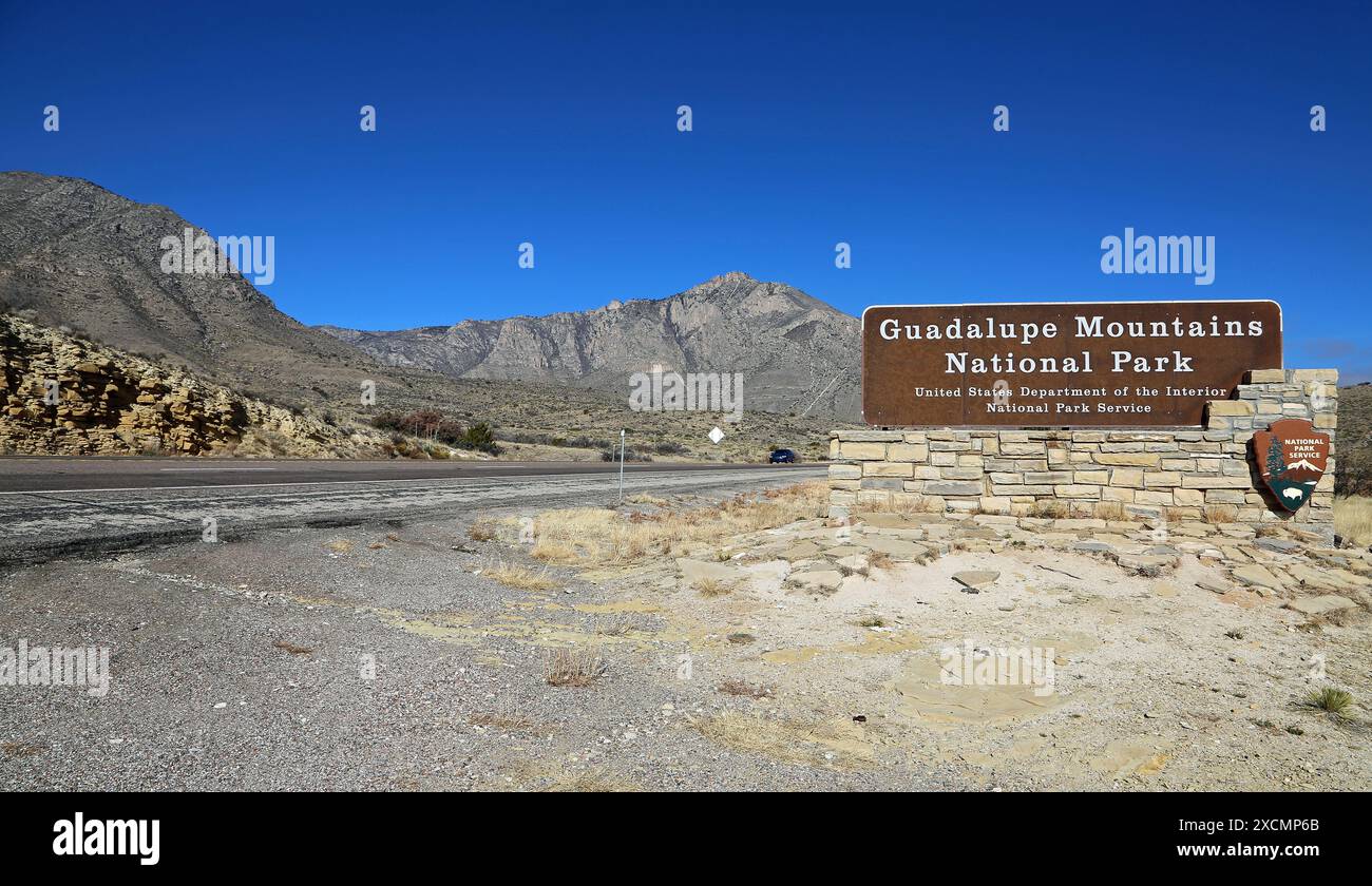 Guadalupe Mountains National Park, Texas Stock Photo - Alamy