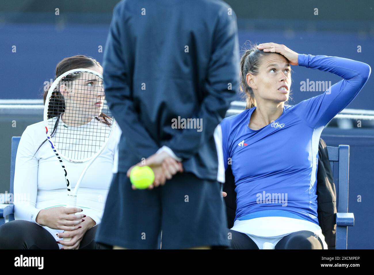Ilkley, UK. 17th June, 2024. Ilkley Tennis Club, England, June 17th ...