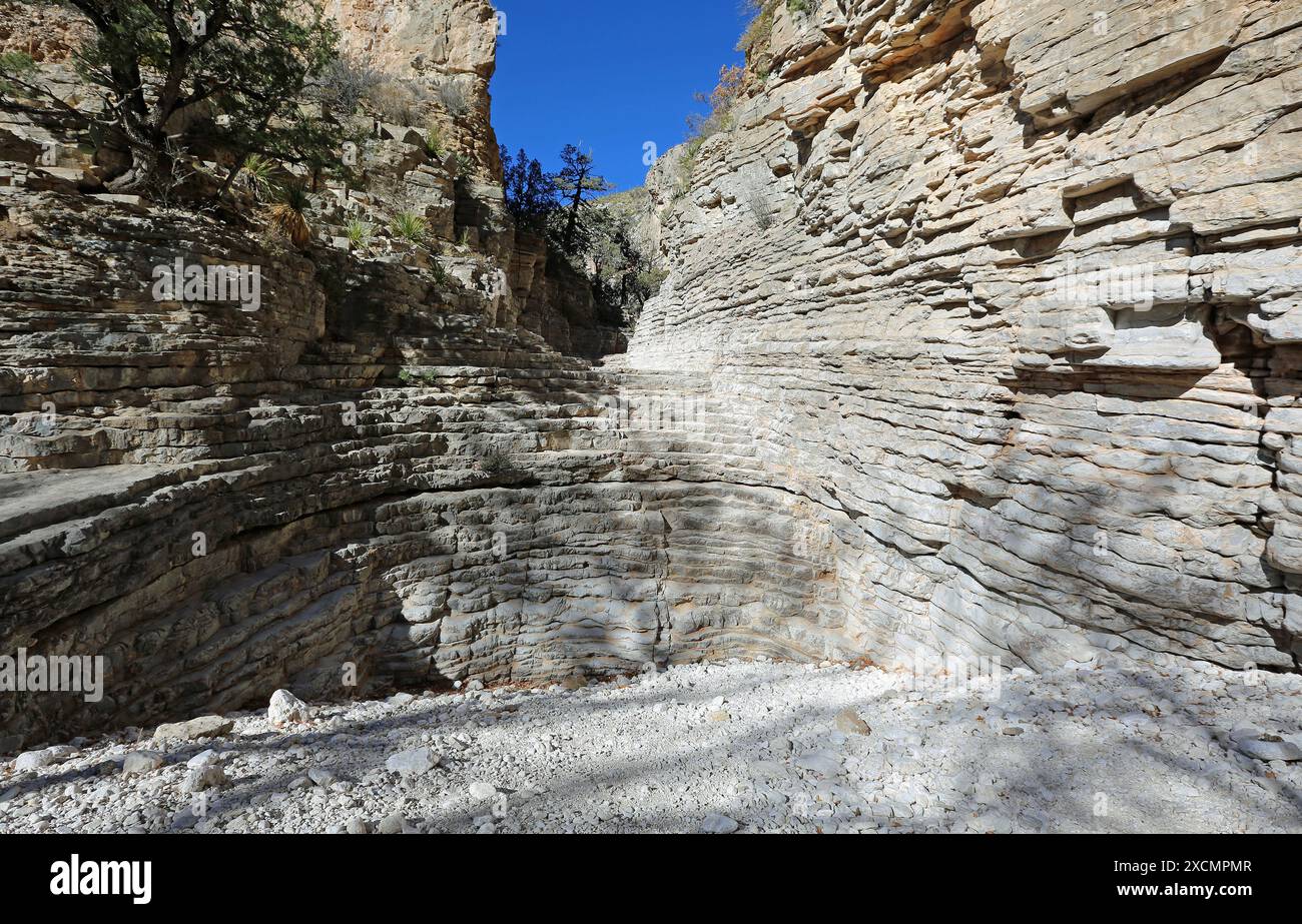 Devils Hall, Guadalupe Mountains National Park, Texas Stock Photo - Alamy