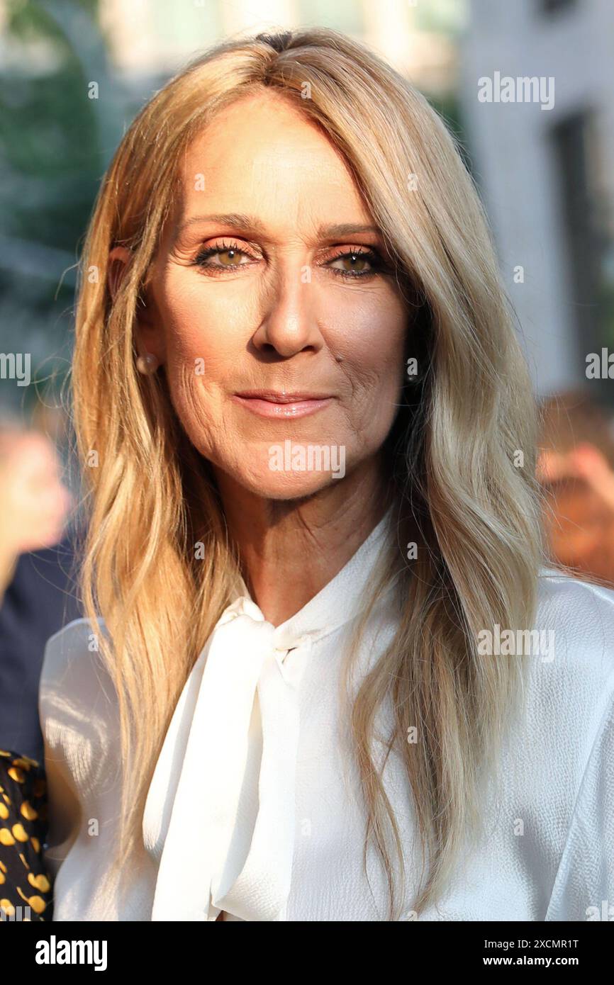New York, New York, USA. 17th June 2024. Celine Dion attends a ...