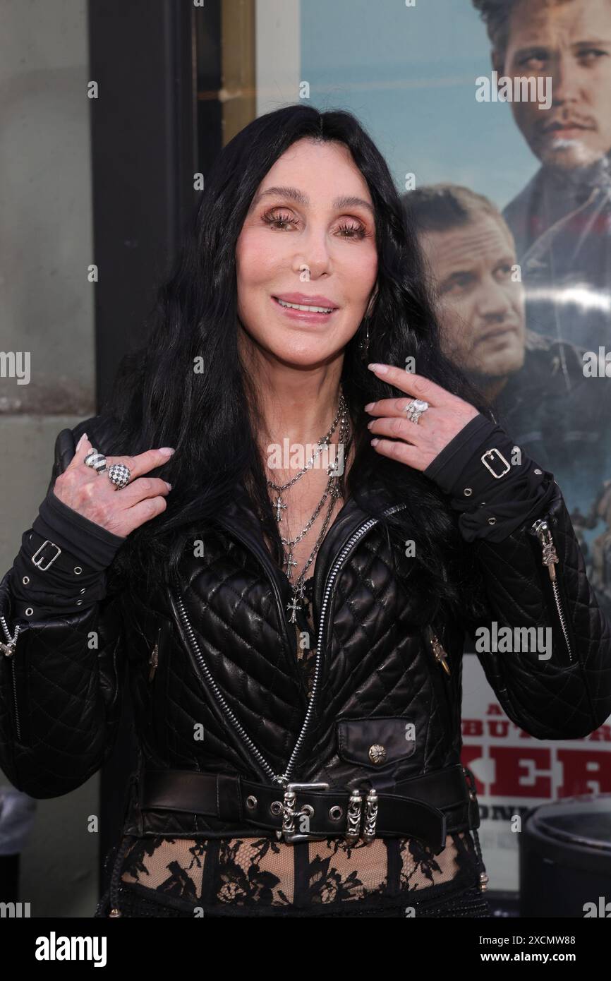 Hollywood, Ca. 17th June, 2024. Cher at The Bikeriders LA Premiere at ...