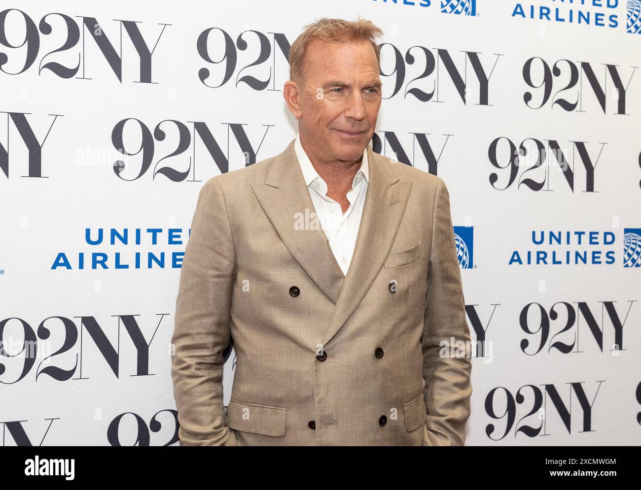 New York, USA. 17th June, 2024. Kevin Costner attends 'Horizon: An ...
