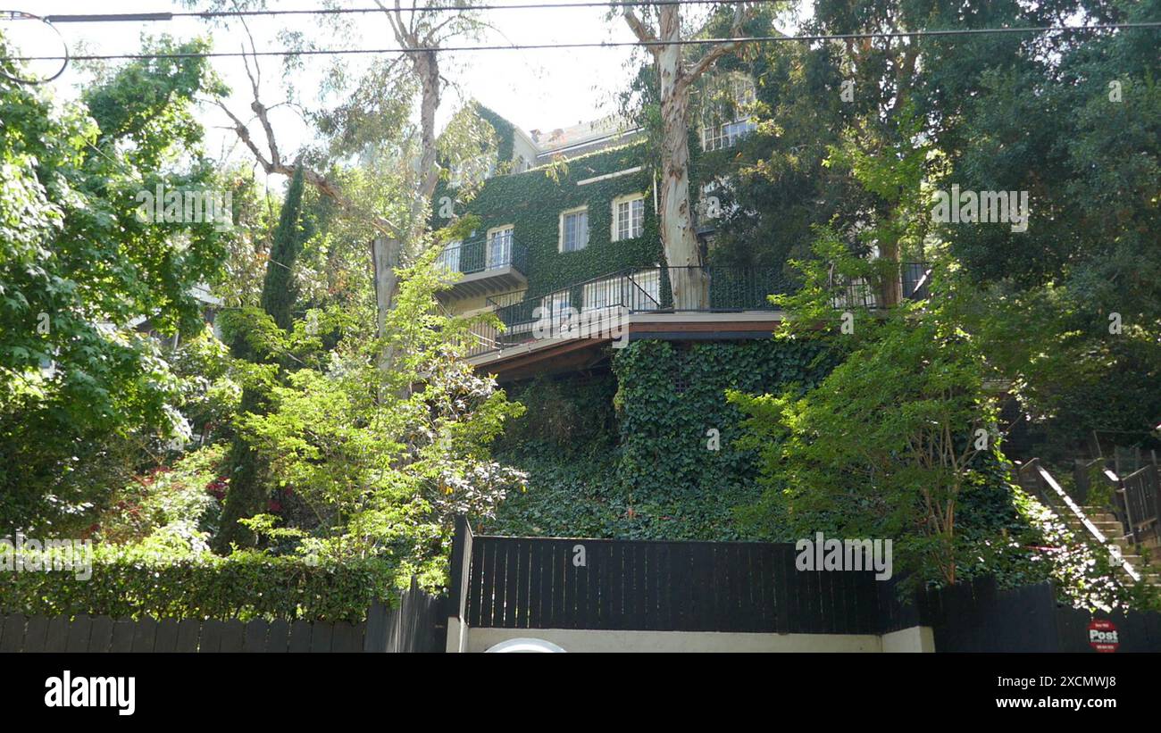 Los Angeles, California, USA 14th June 2024 Ive covered House/home on ...