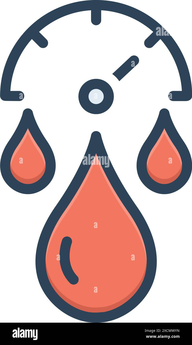 Blood pressure gauge icon hi-res stock photography and images - Alamy