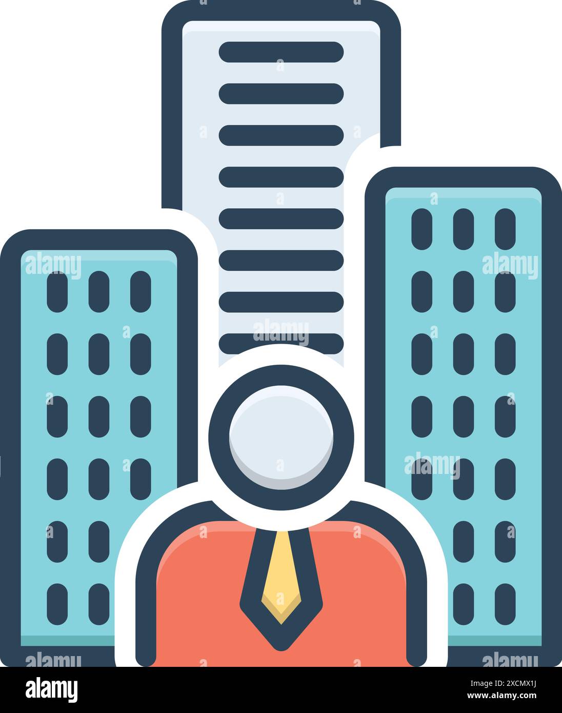 Founder of the builder Stock Vector Images - Alamy