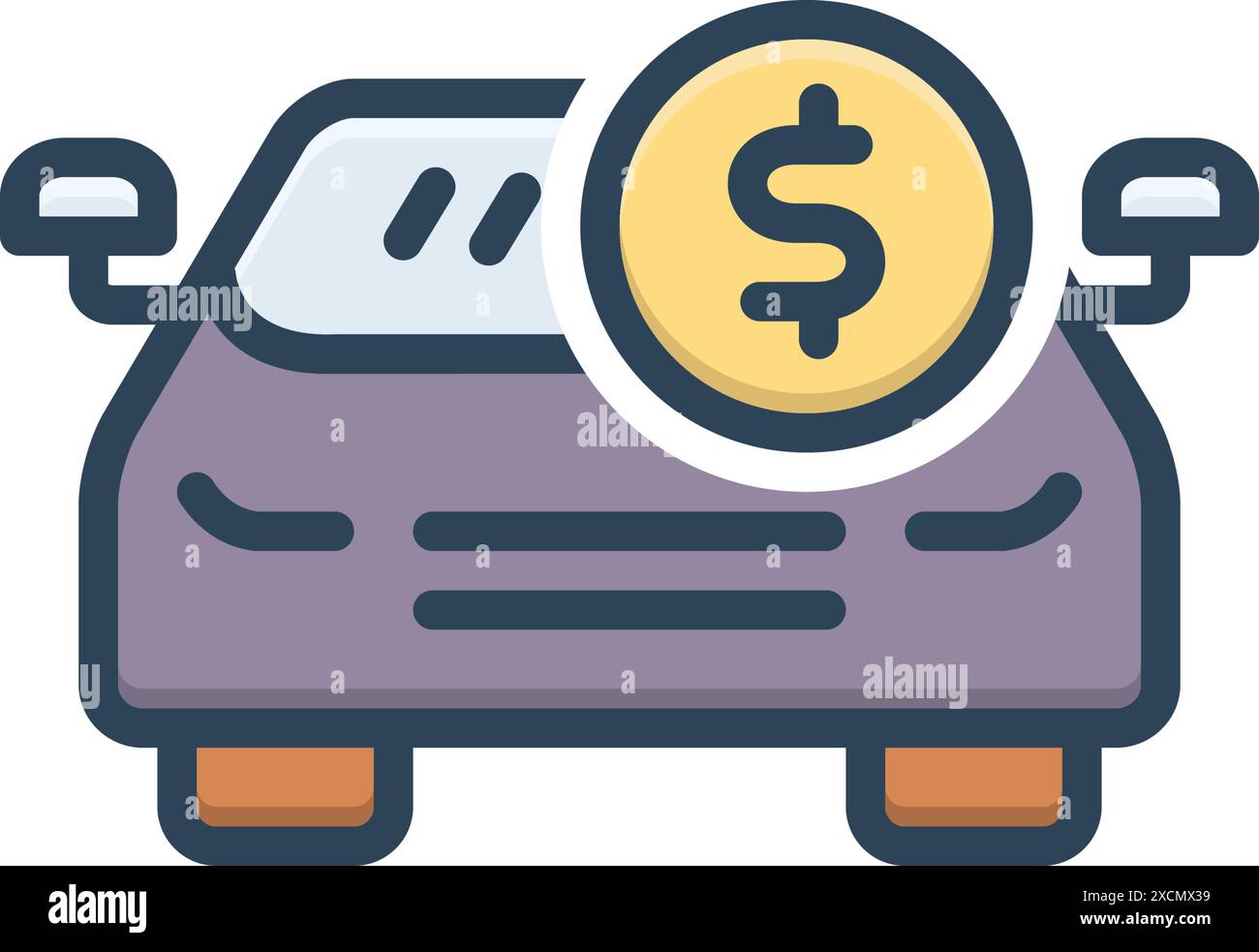 Cost of car Stock Vector Images - Alamy