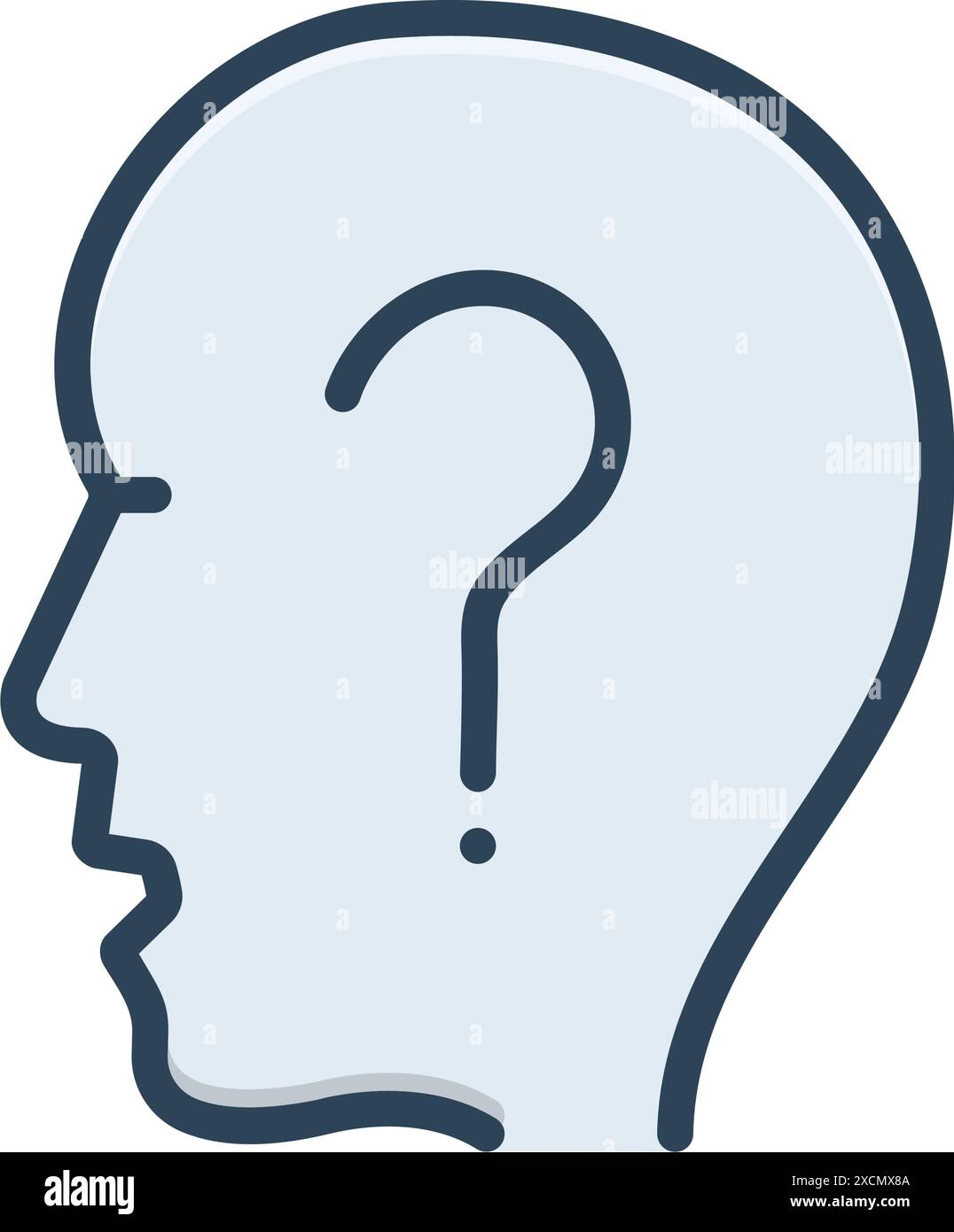 Icon for concerned,anxious Stock Vector Image & Art - Alamy