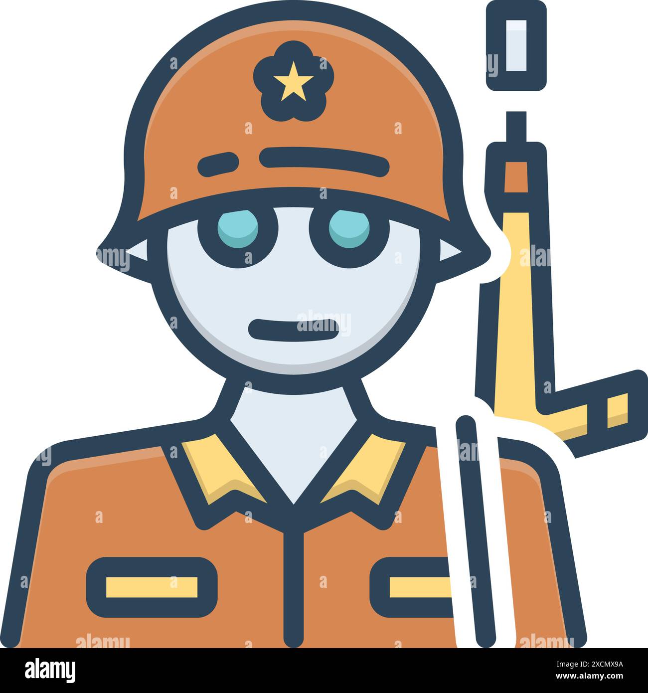 Icon for soldier,man of war Stock Vector Image & Art - Alamy