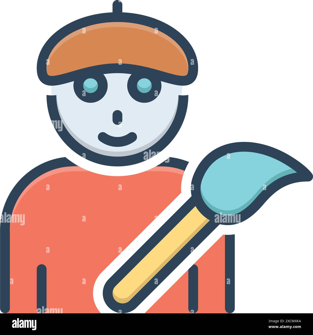 Icon for artist,painter Stock Vector Image & Art - Alamy