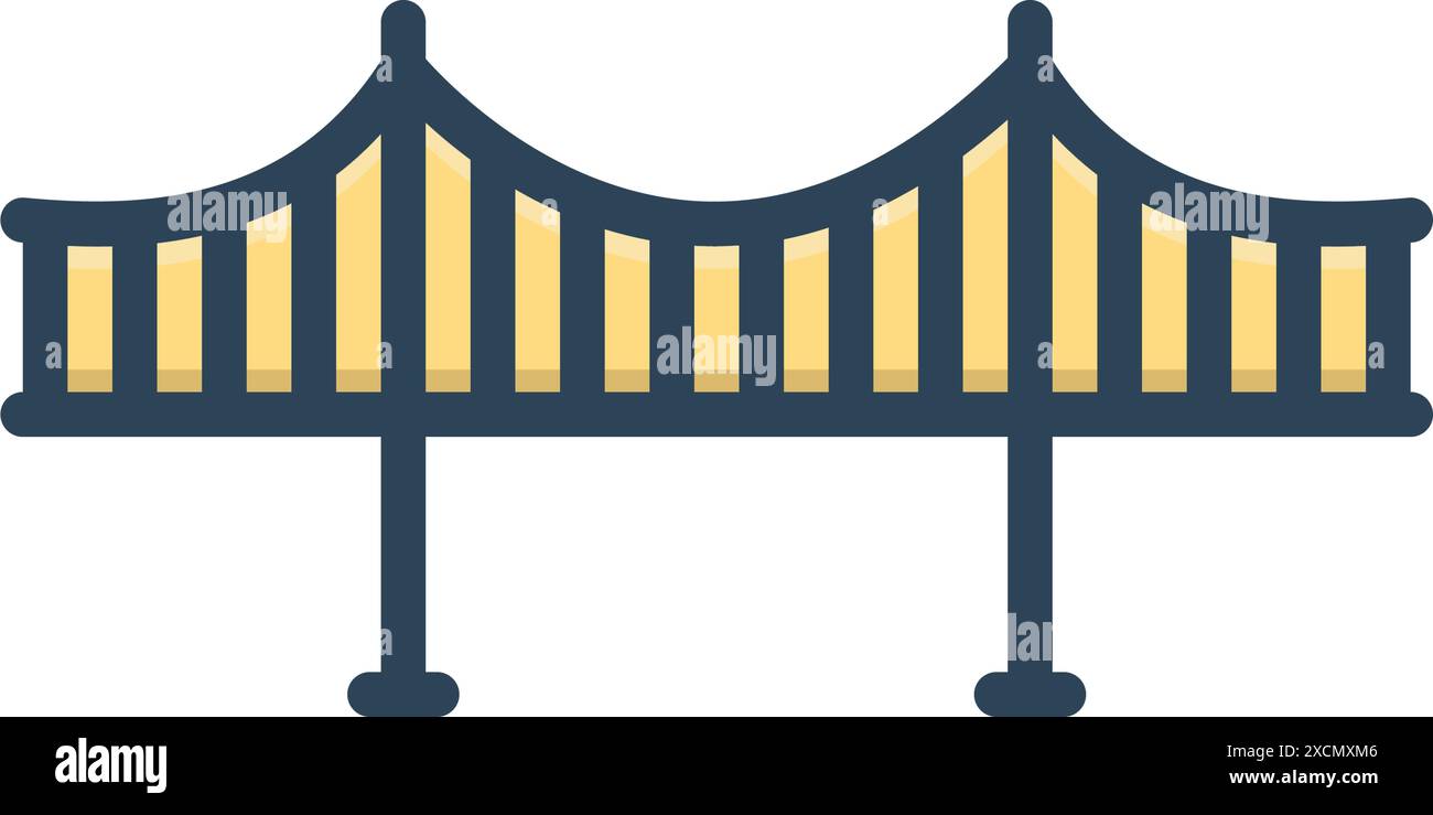 Icon for bridge,viaduct Stock Vector Image & Art - Alamy