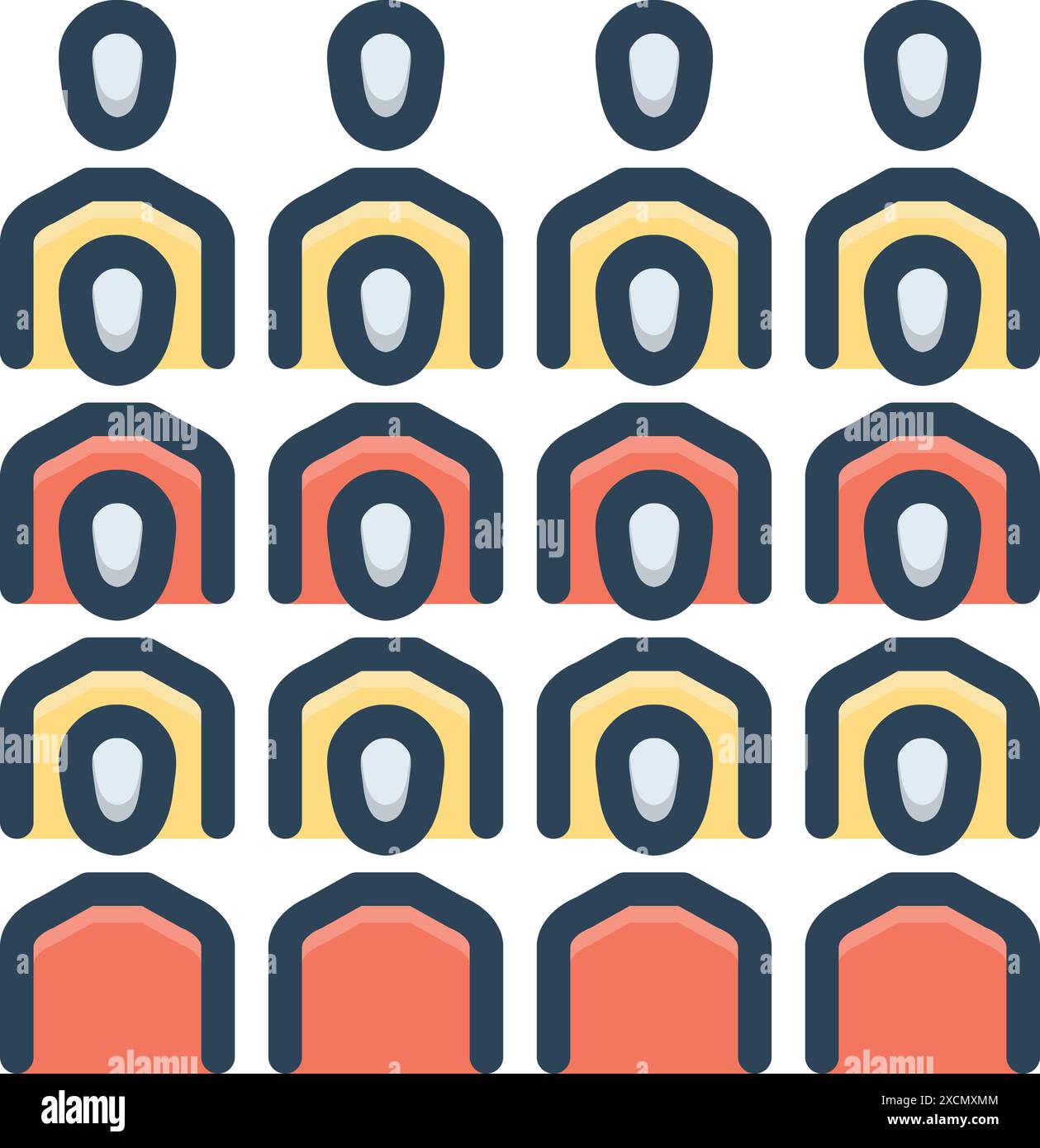 Cluster of people Cut Out Stock Images & Pictures - Alamy