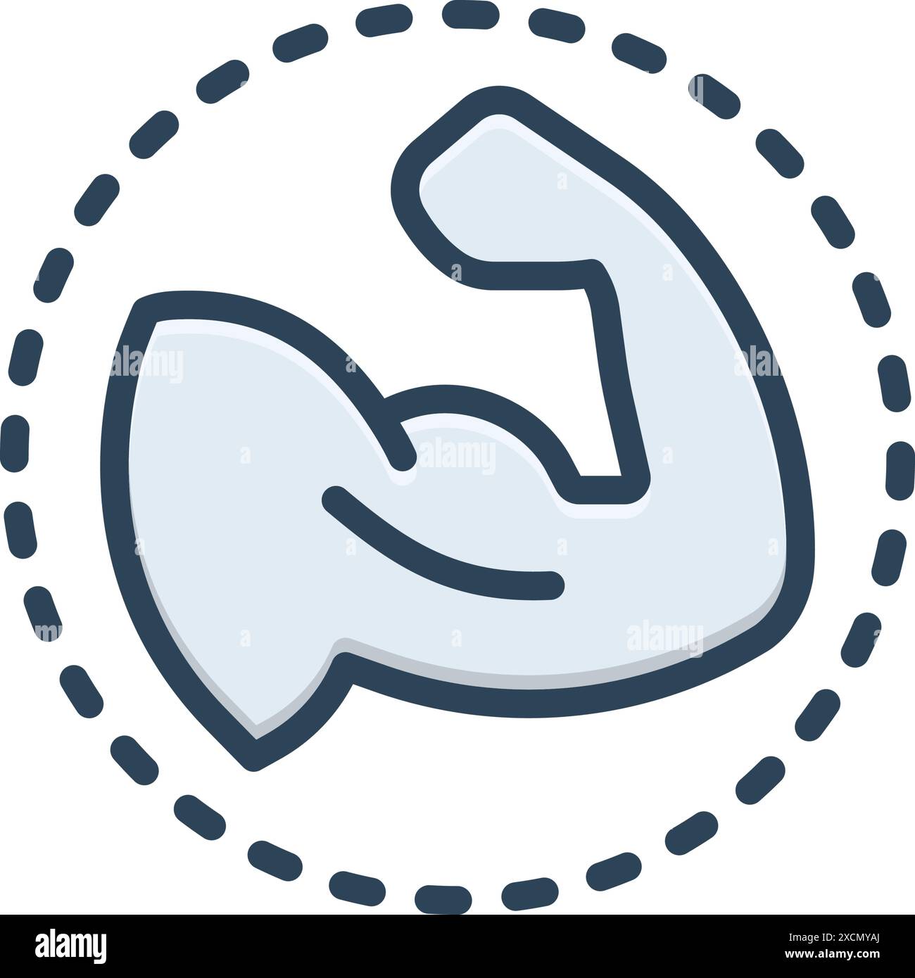 Strong muscle Stock Vector Images - Alamy