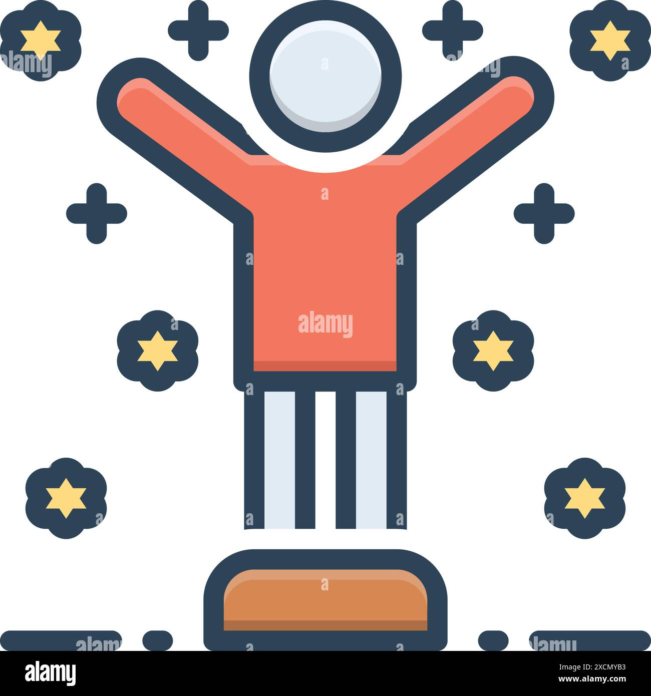 Icon for confident,convinced Stock Vector Image & Art - Alamy