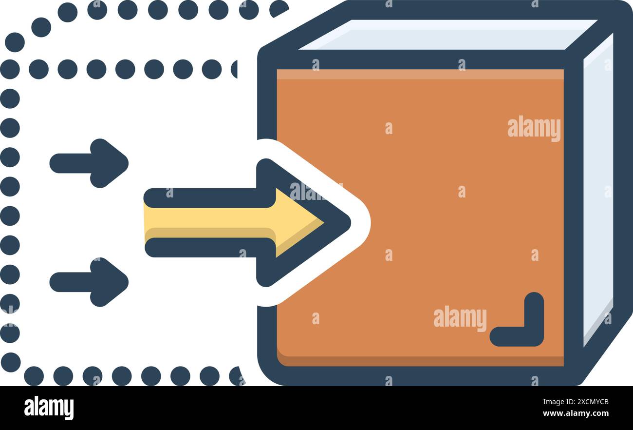 Icon for move,proceed Stock Vector Image & Art - Alamy