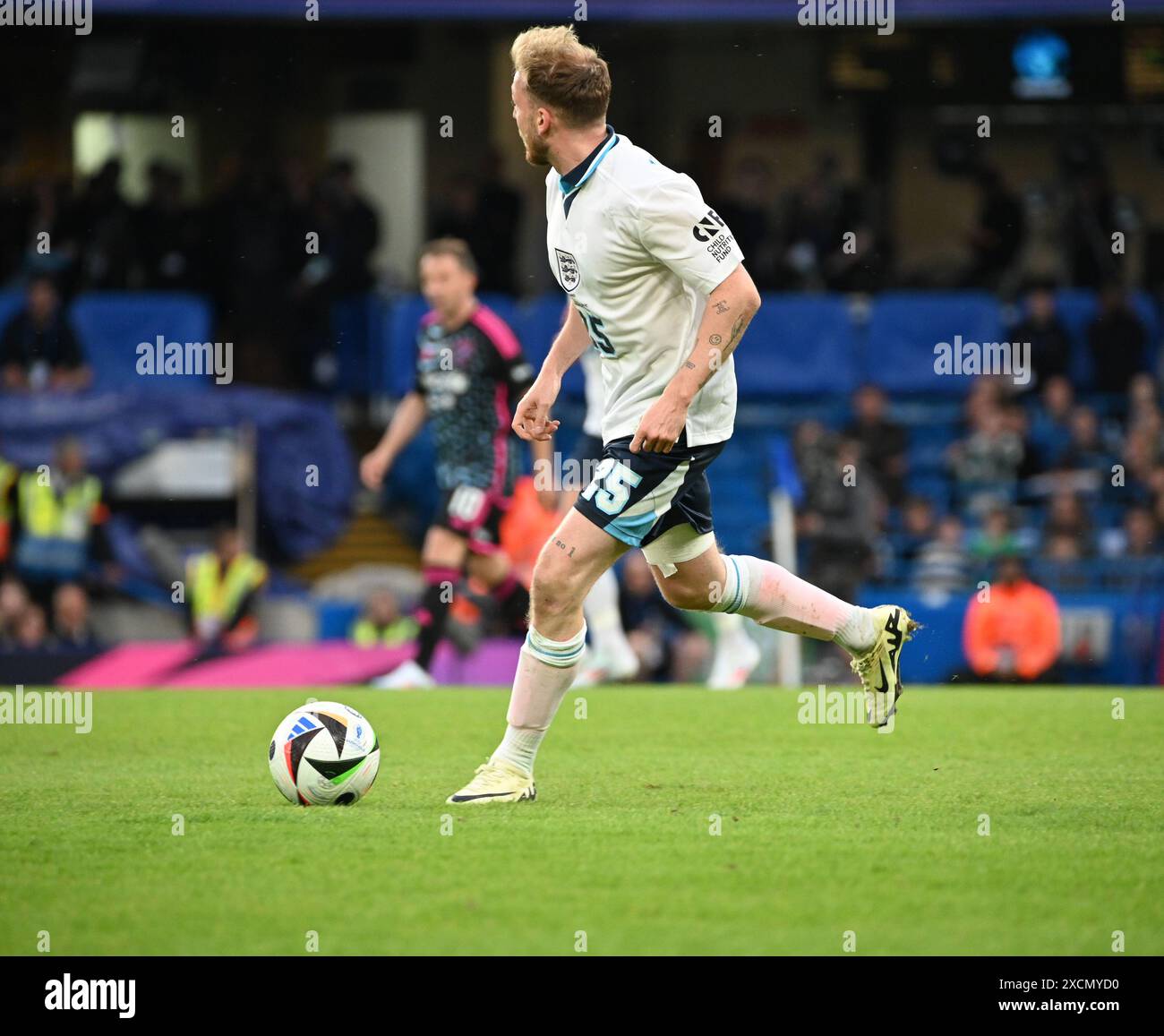 Sam Thompson at the England XI v World XI, Soccer Aid for Unicef 2024 ...