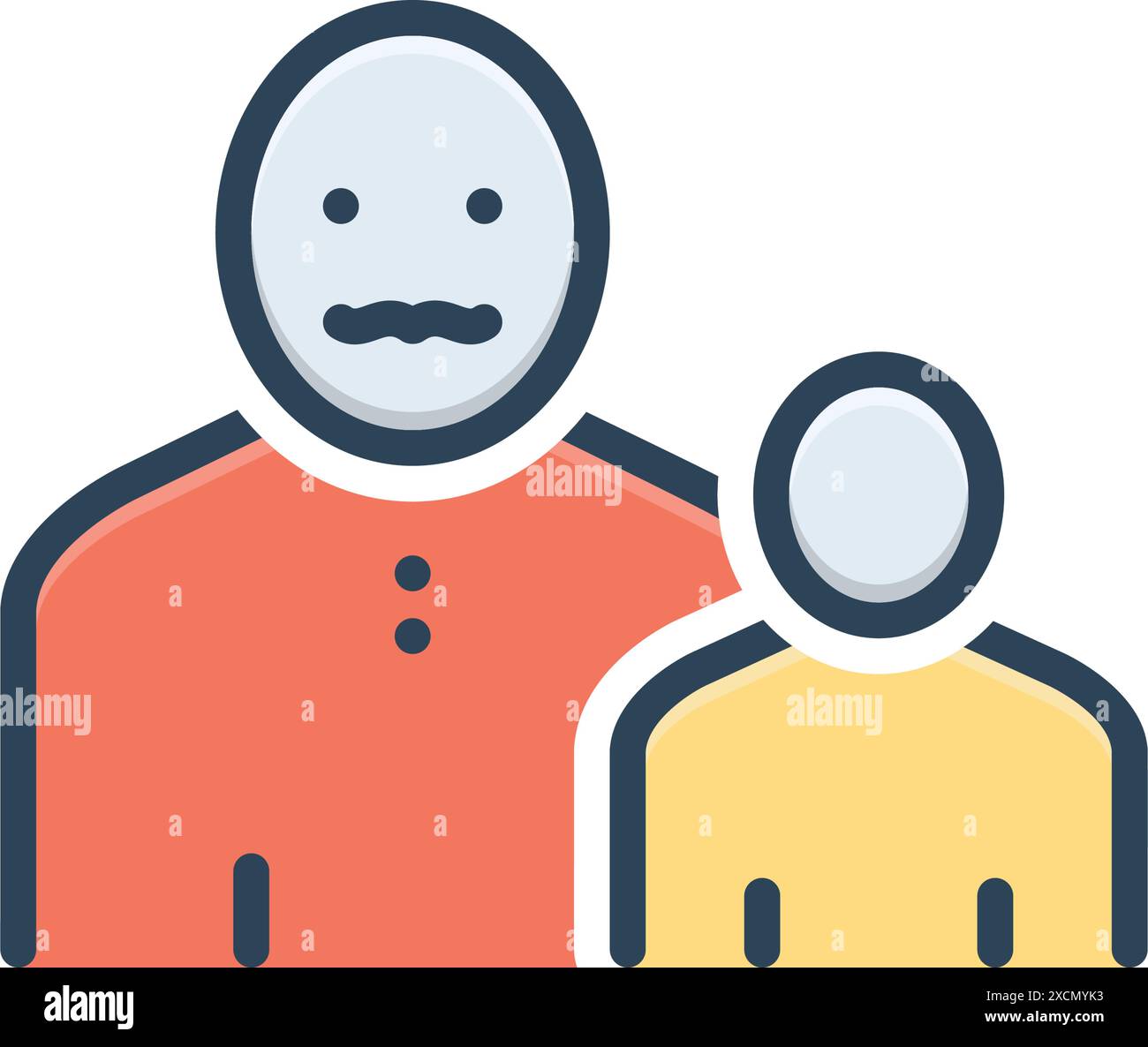 Dad and lad Stock Vector Images - Alamy