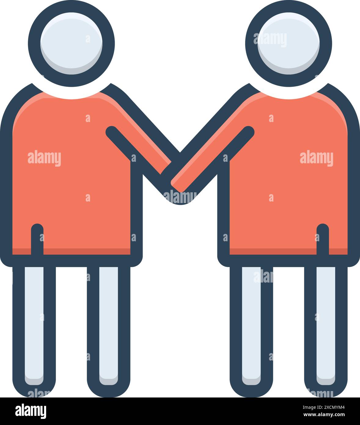 Icon for friendship,rapprochement Stock Vector Image & Art - Alamy