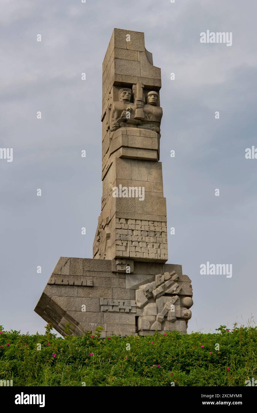 Westerplatte war cemetery hi-res stock photography and images - Alamy
