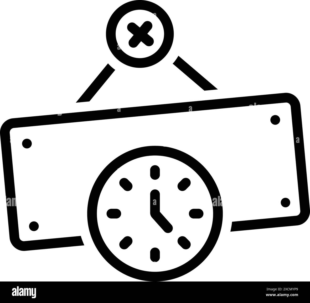 Shop closed closure notice Stock Vector Images - Alamy