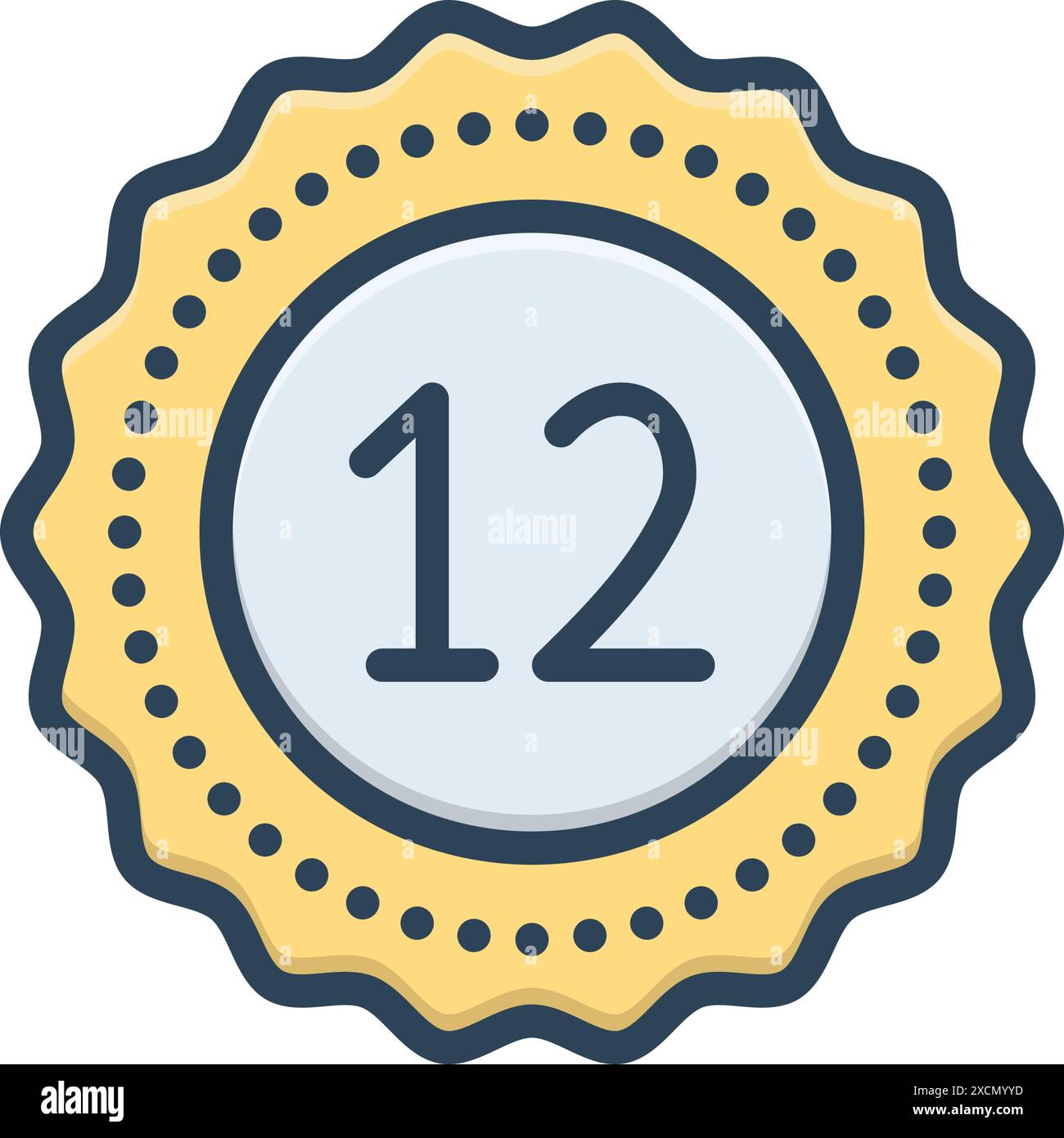 Icon for twelve,fulfillment Stock Vector Image & Art - Alamy