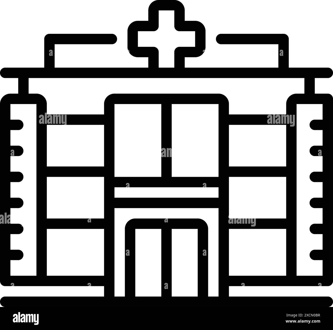 Icon for hospital, asylum Stock Vector Image & Art - Alamy